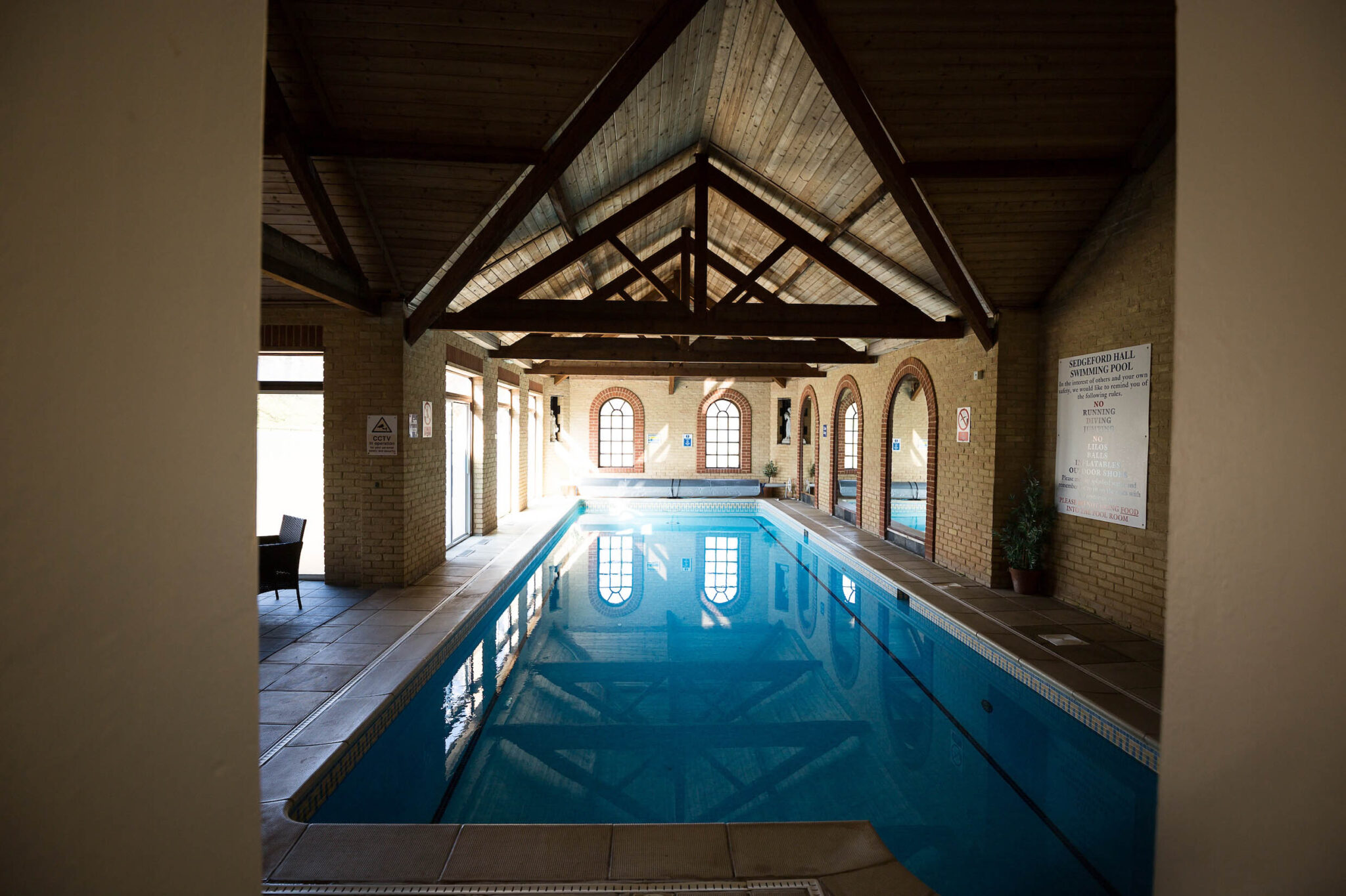 Luxurious Norfolk Swimming Pool at Sedgeford Hall Estate